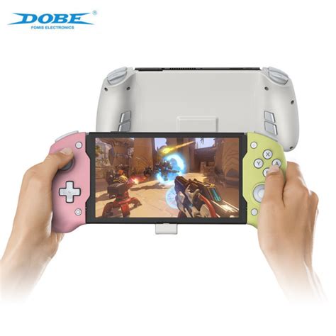 Jual Dobe Controller Grip Pro Nintendo Switch V1 V2 Oled Tns 1125 Joycon Joypad Gamepad Stik