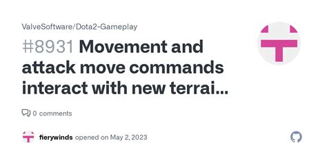 movement and attack move commands interact with new terrain objects in very inconsistent ways
