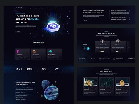 Crypto Currency Uiux Landing Page Design By Afrity Islam Polok On Dribbble