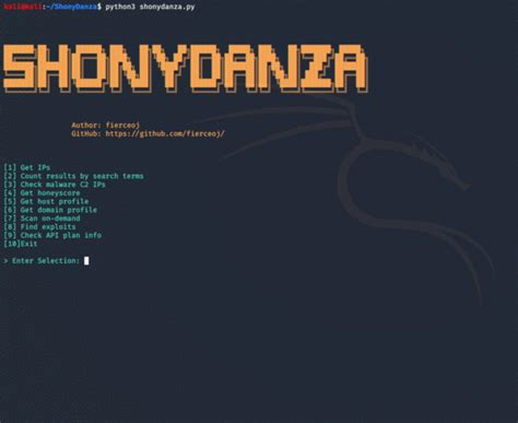 Shonydanza Easy To Navigate Tool For Researching And Pen Testing