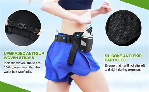Hydration Running Belt With Water Bottles2 X 300ml Luckit Upgraded
