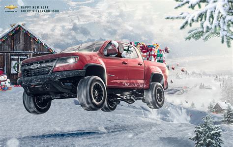 Chevrolet Advertising Design For Christmas On Behance
