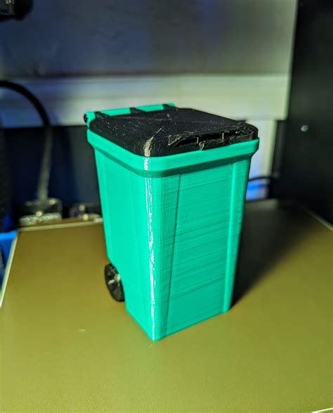Mini Garbage Bin By Adamh Glass Download Free Stl Model