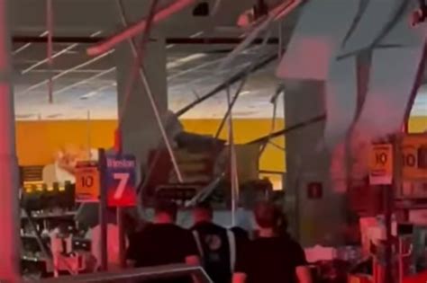 Sp Teto De Supermercado Desaba E Deixa 4 Feridos Na Zona Norte Veja