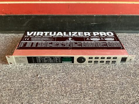 Behringer Virtualizer Pro Dsp 1000p Multi Effect Processor Reverb