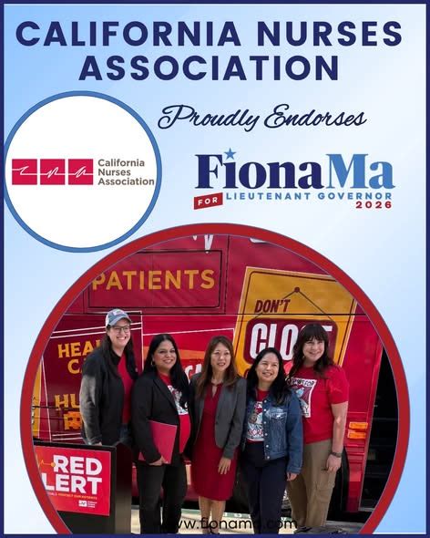 The California Nurses Association Issues A Sole Endorsement For