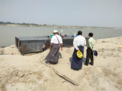 ဆင်ပေါင်ဝဲမြို့နယ် ညံတောအင်းကျေးရွာ စိုက်ပျိုး ရေရရှိရေး မြစ်ရေတင်စီမံကိန်း ဆောင်ရွက်နေမှု အခ