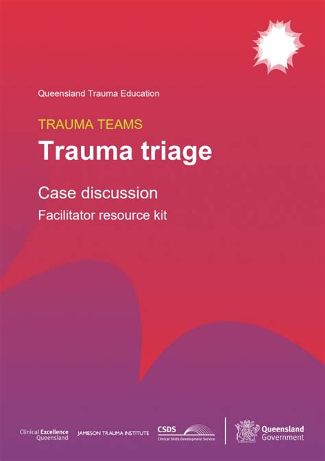 Trauma Triage Queensland Trauma Education