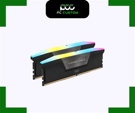 Corsair Vengeance Rgb 32gb 16gbx2 5200mhz Ddr5 Black The Pc Custom