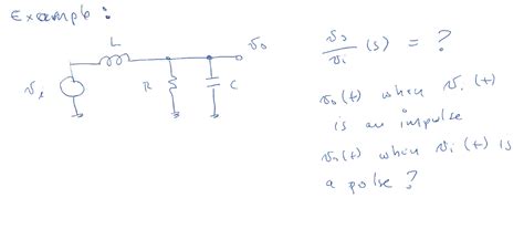 Solved Excample Vis0 S Vo T Ishou Vi T Is An Chegg Com