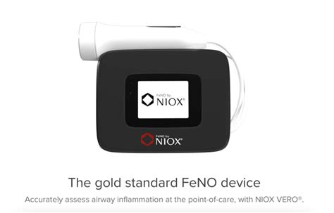 Niox Vero® The Technology Of Choice For Feno Testing Feno By Niox® Uk