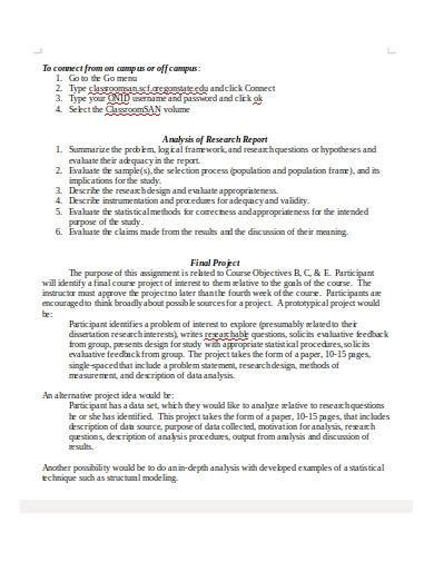 Free 10 Research Analysis Report Samples In Ms Word Pdf