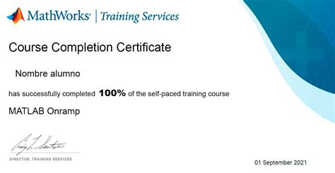 Matlab Simulink Onramp Certificate At Amanda Moretz Blog