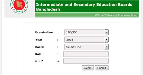 Education Board Results Bangladesh SSC Result 2016 Educationboardresults Gov Bd