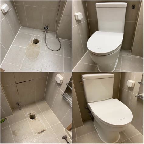 천안 두정동 이편한세상 욕실 양변기 교체 작업 양변기 구매를 해두었는데 교체 작업만 해주세요 아메리칸 스탠다드 투피스