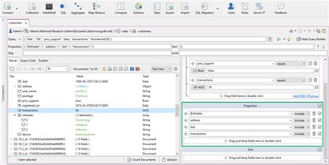 Visual Query Builder Powerful Mongodb Query Builder
