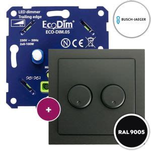 Busch Jaeger Dubbele Dimmers