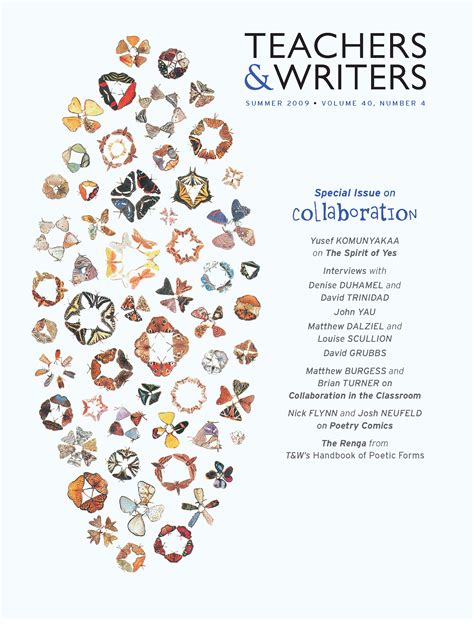 Volume 40 Issue 4 Summer 2009 Teachers And Writers Magazine