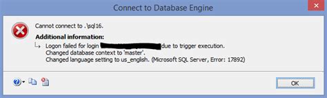 Logon Triggers Do Not Prevent Ssms Connections Sirsql Net