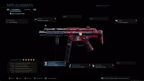 Nasty Little Gun Mp5 Wmono Integral Suppressor Barrel Ftac Colap