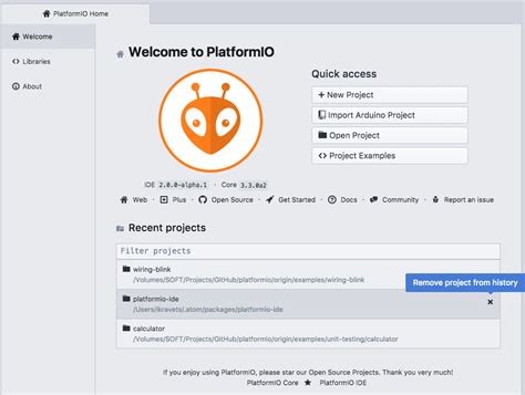 Platformio Ide 112 Announcements Platformio Community