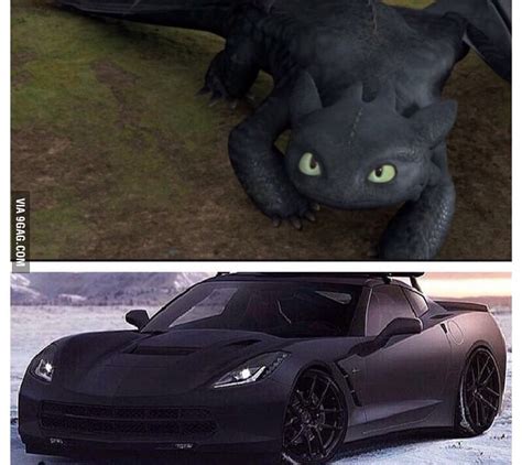 If Toothless Was A Car 9gag