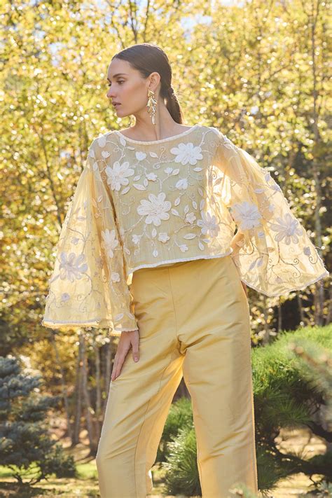 Couture Silk Dupioni Tapered Pants