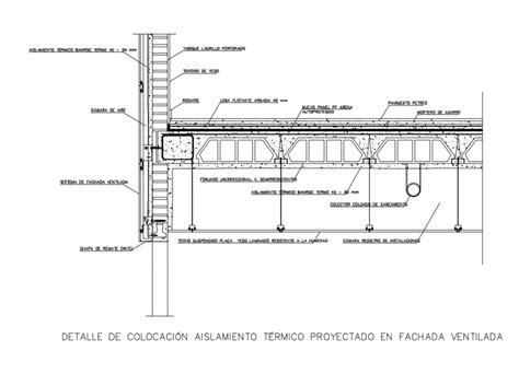 Office Suspended Metal Ceiling Transverse Section Details Dwg File