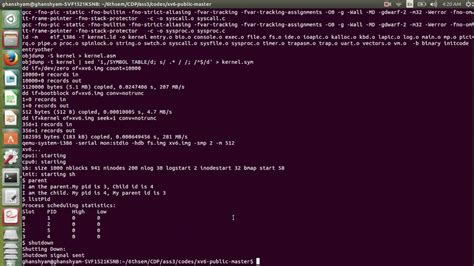 Adding System Call In Xv6 Youtube