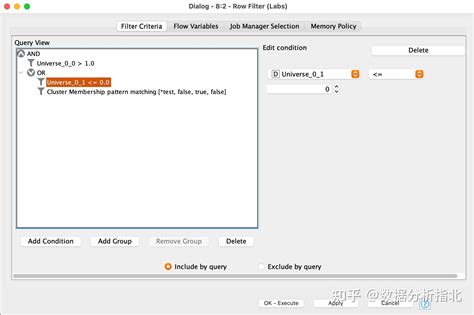 🔎 Knime 节点巡礼 Row Filter（行过滤）节点 知乎