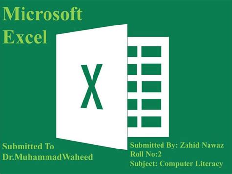 Basic Ms Excel Pptx