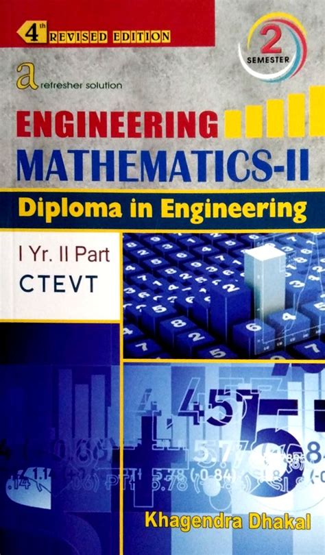 A Refresher Solution Engineering Mathematics Ii Diploma In Civil Engineering I Yr Ii Part
