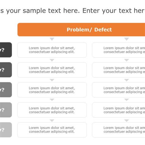 5 Whys 03 PowerPoint Template 5 Whys 03 PowerPoint Template