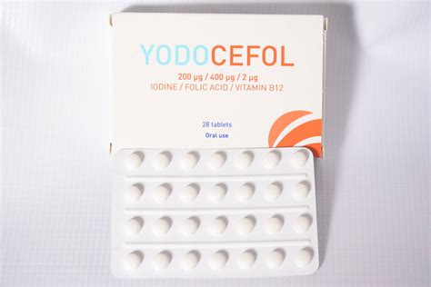 يودوسيفول Yodocefol علاجك الفعال للوقاية من الاضطرابات الناجمة عن نقص اليود وحمض الفوليك