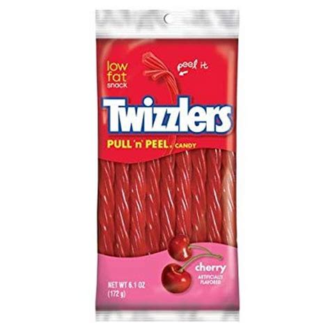 Twizzlers Cherry Pull And Peel Peg Bag 172g House Of Candy