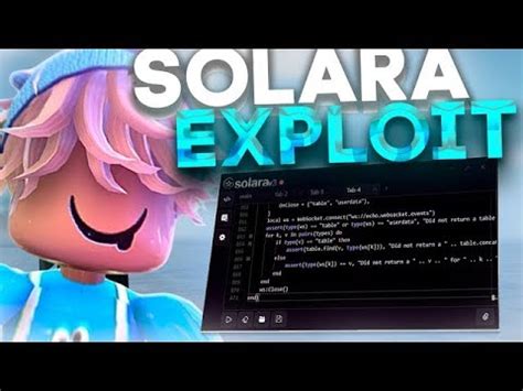 Roblox Solara Web Executor Working UNC YouTube