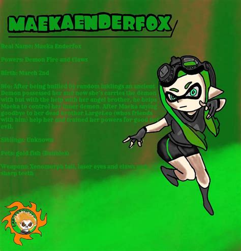 Maeka Enderfoxs Bio By Largeleo35777 On Deviantart