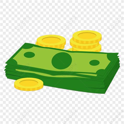 한 무더기의 지폐 만화 일러스트 금화 돈재정적 인금융 Png 일러스트 무료 다운로드 Lovepik