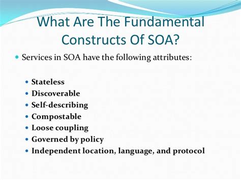 Introduction To Soa