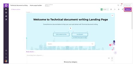 Glossary Overview Page