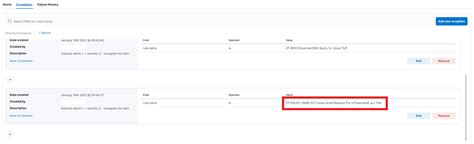 Security Rule Exception Not Working Elastic Security Discuss The Elastic Stack