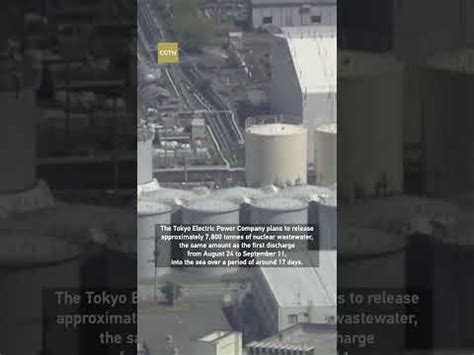Second Round Of Fukushima Nuclear Contaminated Water Release Begins