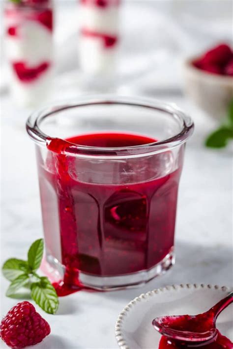 Luscious Raspberry Sauce Recipe Keto Low Carb Maven
