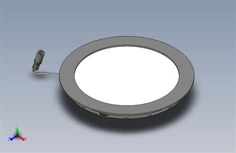hpe f197 asm灯具3D IGES 模型图纸下载 懒石网