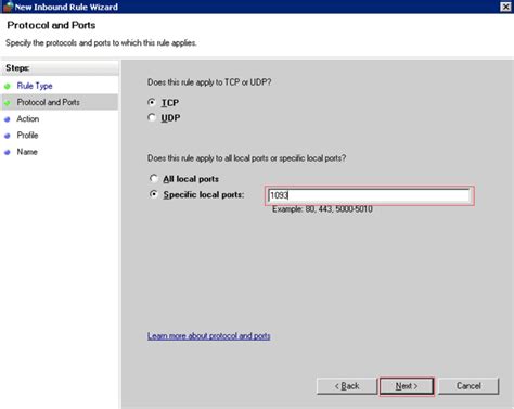 How To Open Port In Windows Firewall Database Mart