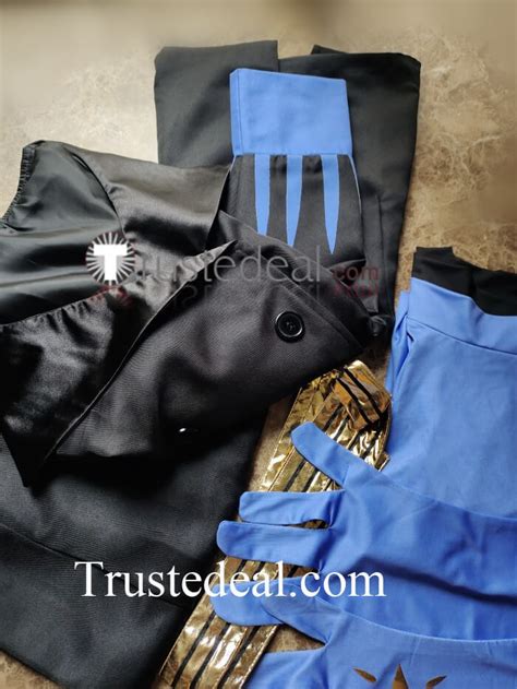 Pokemon Scarlet And Violet Chairwoman Geeta Black Cosplay Costume