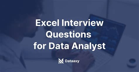 Excel Interview Questions For Data Analyst