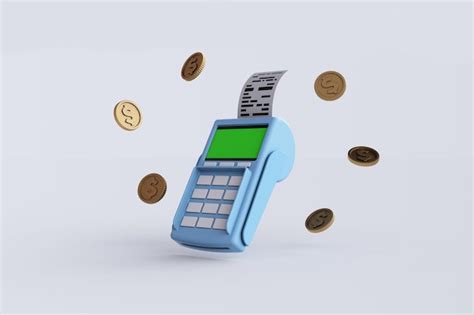 Premium Photo Payment Terminal Compact Pos Terminal And Coins