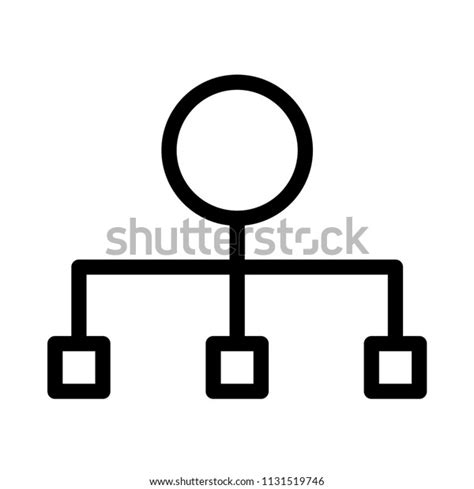 Connection Network Diagram Stock Vector Royalty Free 1131519746