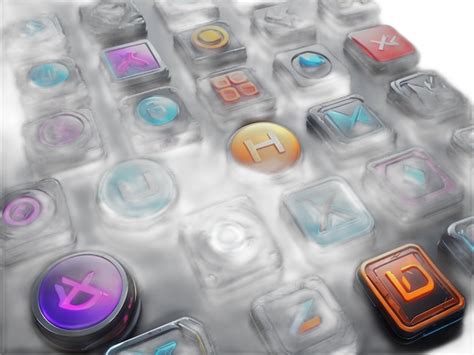 Premium PSD Ui Game Buttons Psd On A White Background